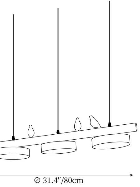 Sienna Bird Pendant Lamp